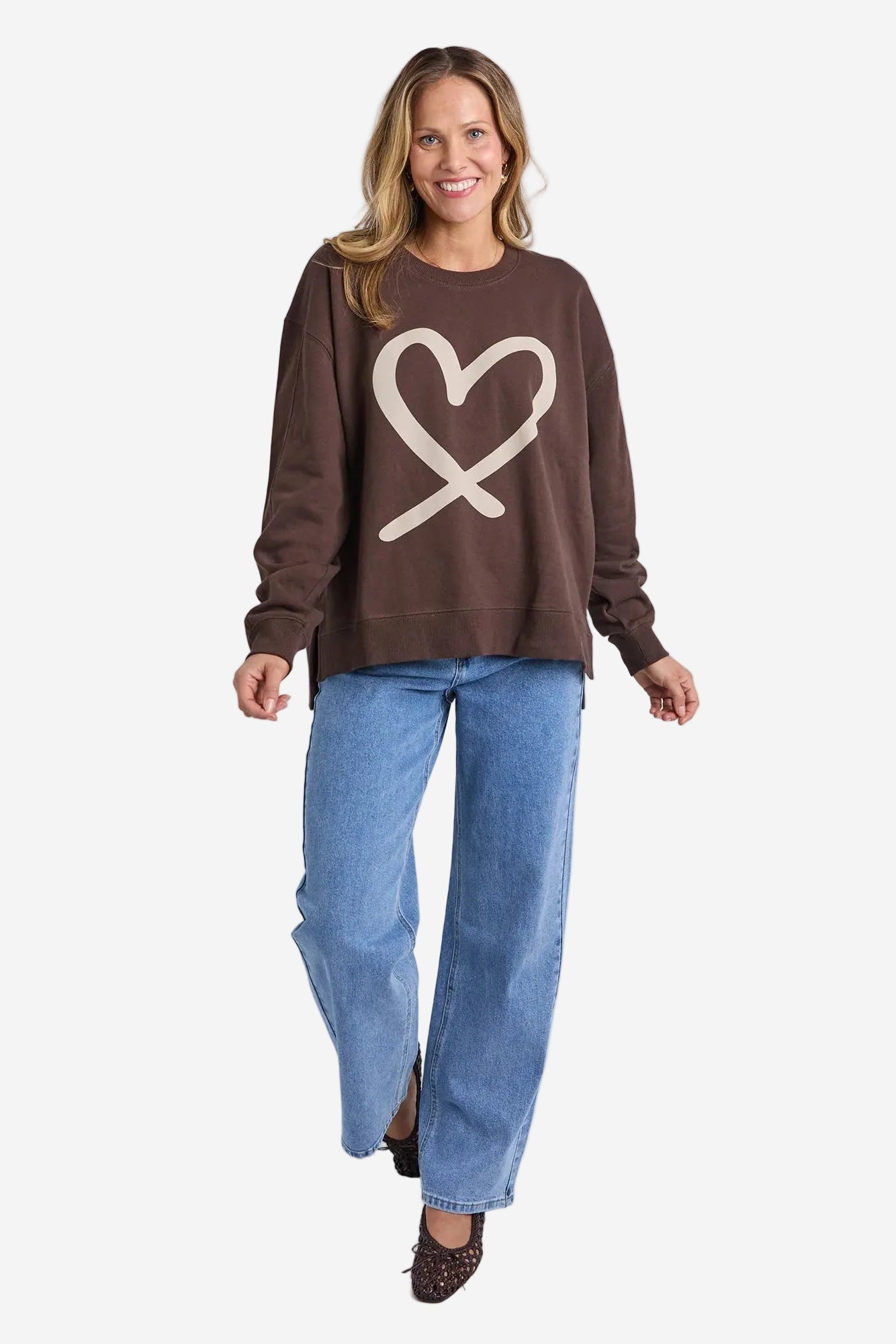 Elm Elin Crew - Chocolate – THE VOGUE STORE