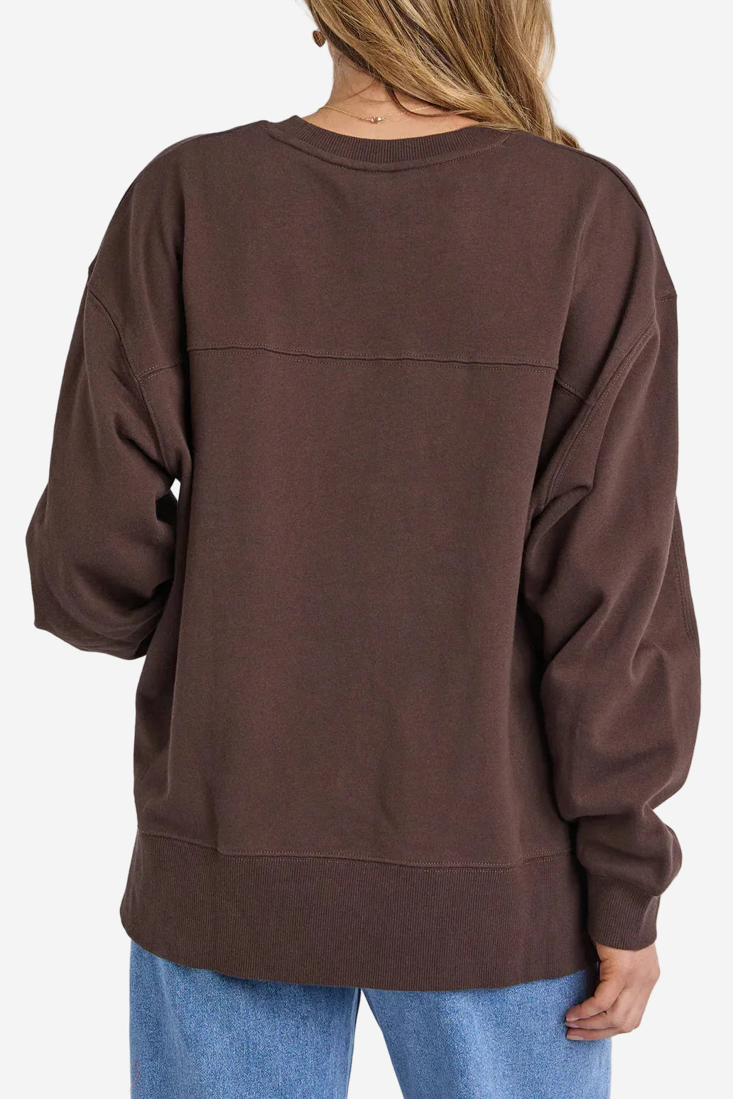 Elm Elin Crew - Chocolate – THE VOGUE STORE