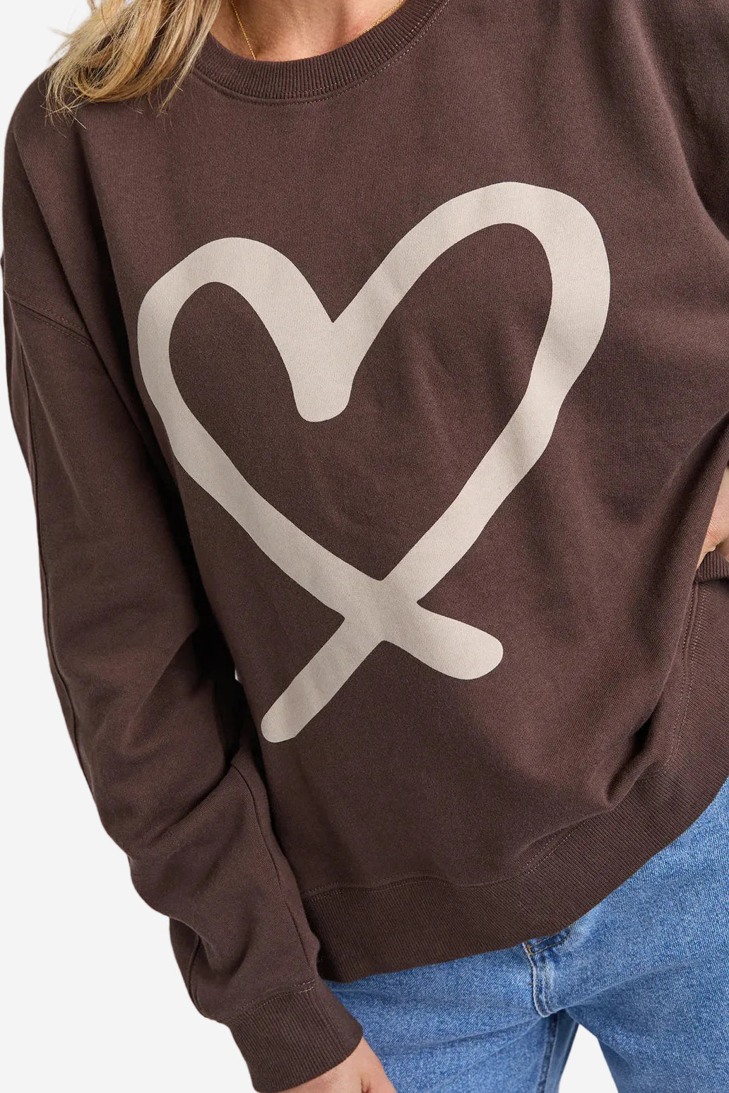 Elm Elin Crew - Chocolate – THE VOGUE STORE