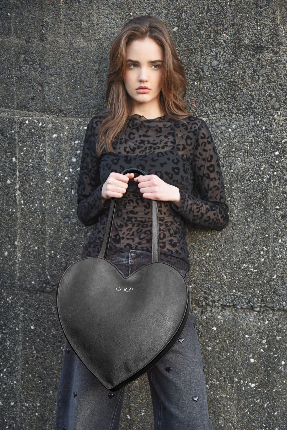 COOP TOTE-ALLY SMITTEN BAG - BLACK – THE VOGUE STORE